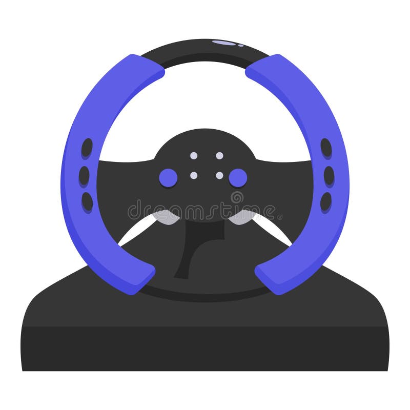 Racing Simulator Steering Wheel for Video Game Consoles and Pc Stock ...
