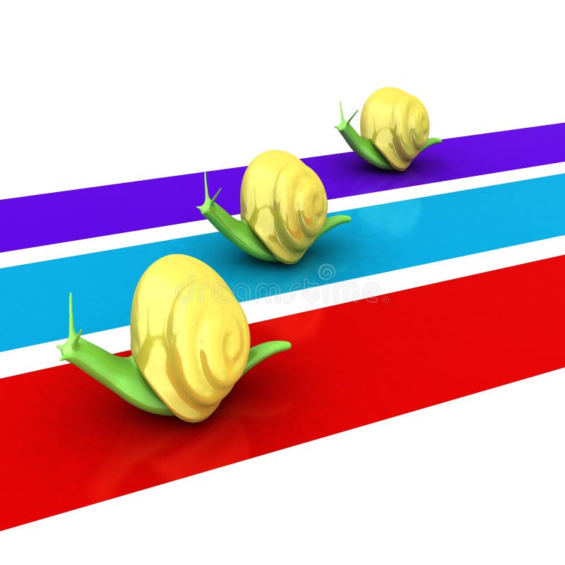 Snails Racing Stock Illustrations – 23 Snails Racing Stock ...