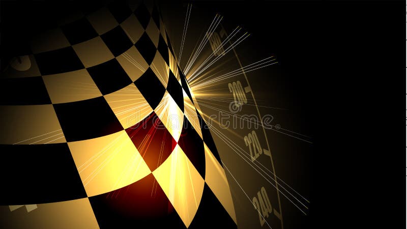 Racing Speed Background, Vector Illustration Abstraction In Car Track ...