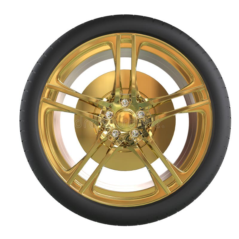 Car Tire Gold Stock Illustrations – 559 Car Tire Gold Stock ...