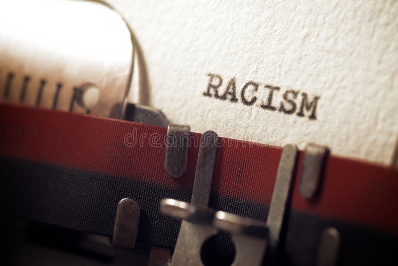 Racism concept view stock photo. Image of analog, elegant - 222163136