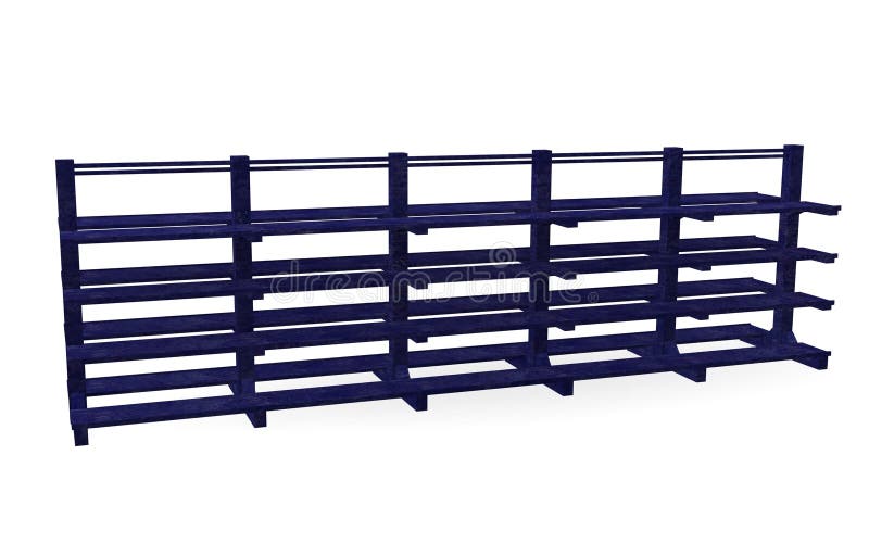 Render of rack stock illustration. Illustration of render - 36096051