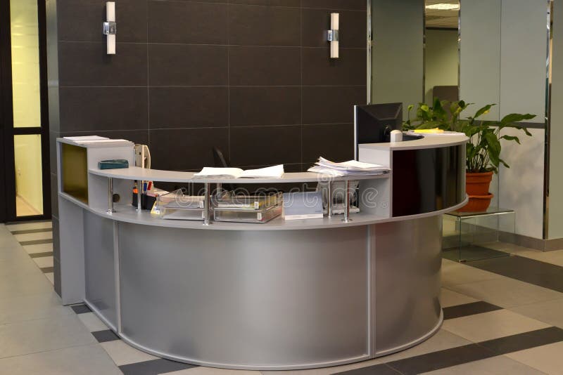 Office interior stock image. Image of interior, desk - 18019483