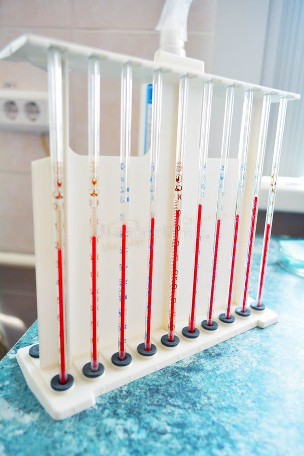 Rack of blood tubes with stock photo. Image of science - 130505136