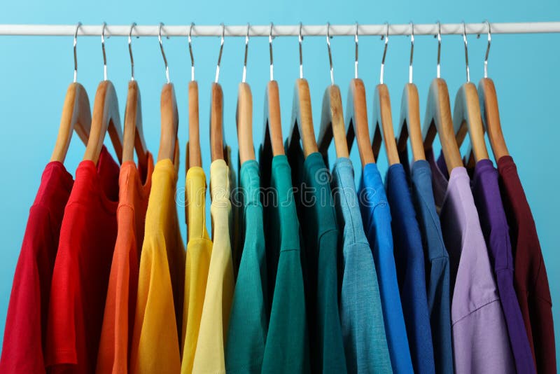 480 Rack Rainbow Clothes Color Background Stock Photos - Free & Royalty ...