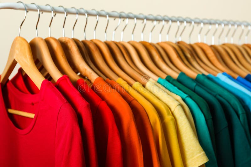 480 Rack Rainbow Clothes Color Background Stock Photos - Free & Royalty ...