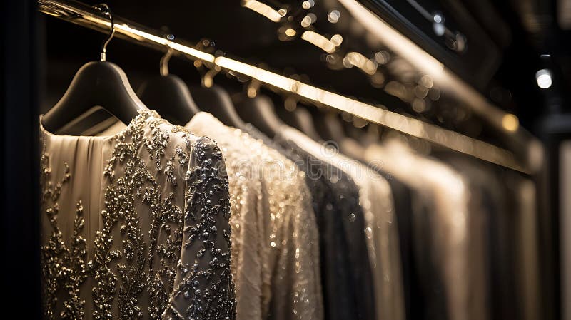 Rack Clothes Few Pieces Clothing Hanging Stock Photos - Free & Royalty ...