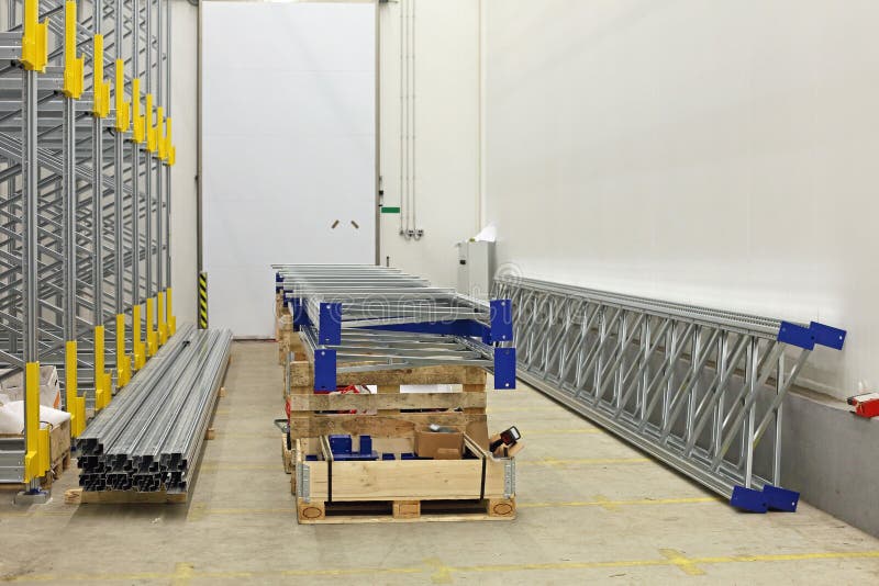 Rack Construction stock image. Image of industrial, shelf - 116415493