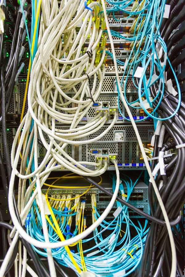 Rack in the data center stock image. Image of electronics - 43025343