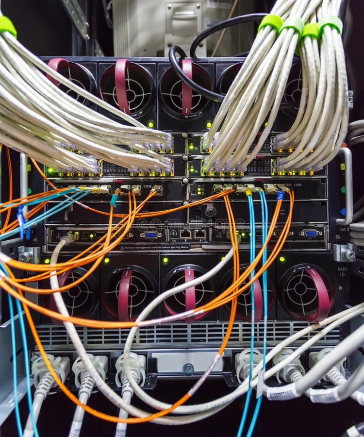 Rack in the data center stock image. Image of communications - 43025353