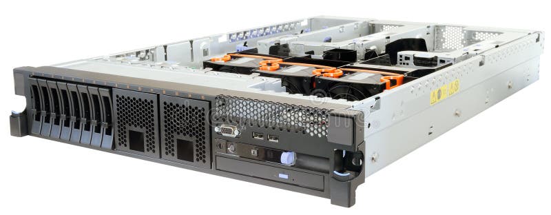 Rack mount server stock image. Image of disk, front, chassis - 9140997