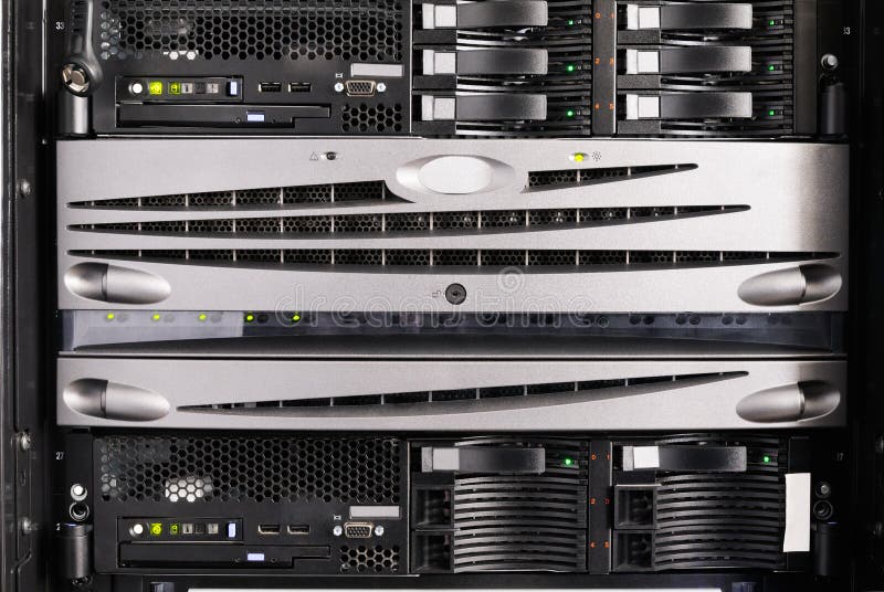 Rack Mounted Blade Servers Stock Photos - Free & Royalty-Free Stock ...