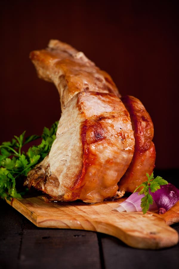 Rack of Pork for Dinner stock image. Image of meat, herbs - 51407997