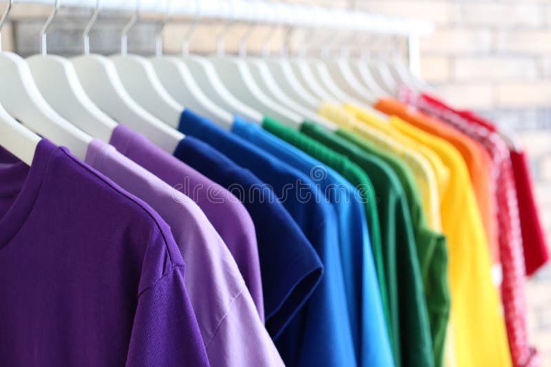 480 Rack Rainbow Clothes Color Background Stock Photos - Free & Royalty ...