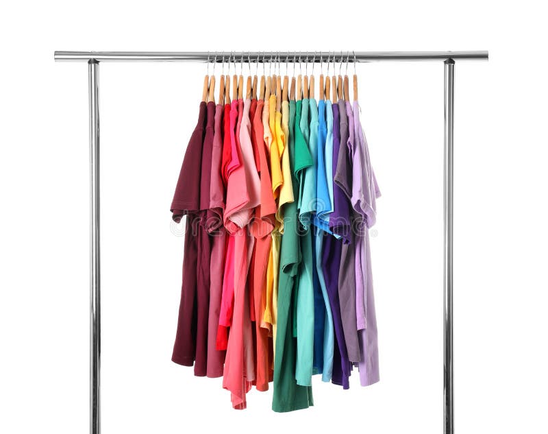 480 Rack Rainbow Clothes Color Background Stock Photos - Free & Royalty ...