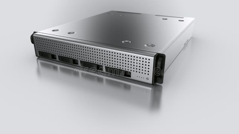 Rack server stock illustration. Illustration of linux - 5445226