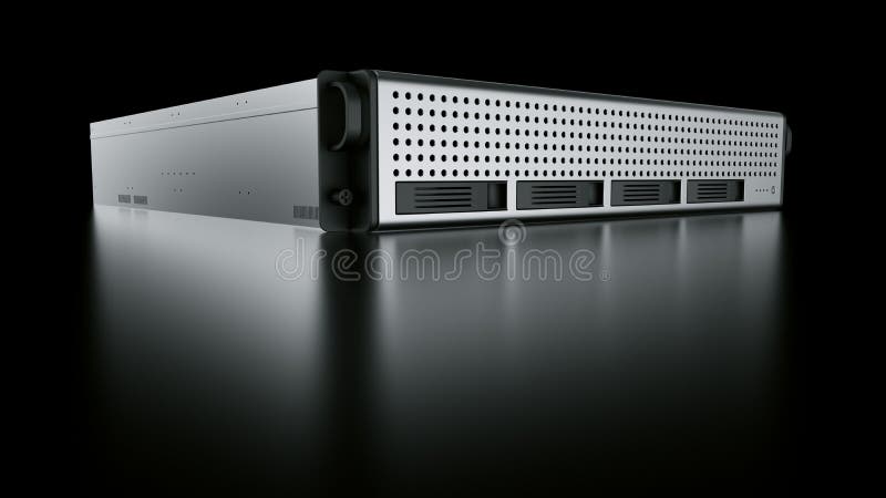 Rack server stock illustration. Illustration of linux - 5445226