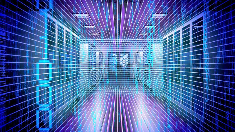 Rack Servers and Falling Binary Code - Data Centre, Hosting, Storage ...