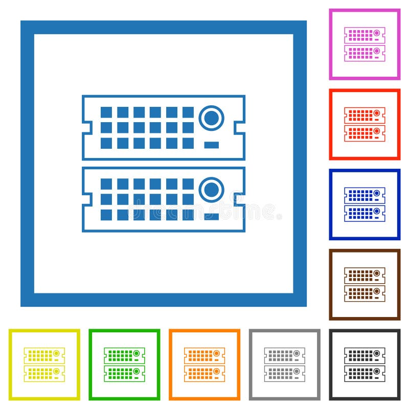 Servers Outline Stock Illustrations – 1,025 Servers Outline Stock ...