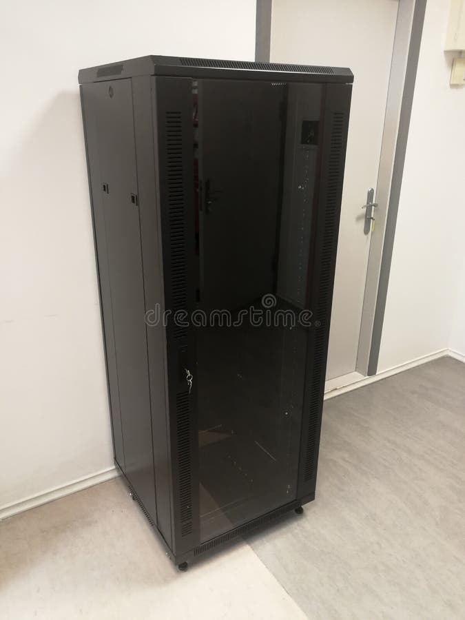 Empty Server Rack Cabinet Stock Photos - Free & Royalty-Free Stock ...