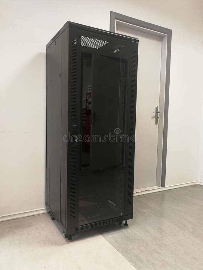 Empty Server Rack Cabinet Stock Photos - Free & Royalty-Free Stock ...