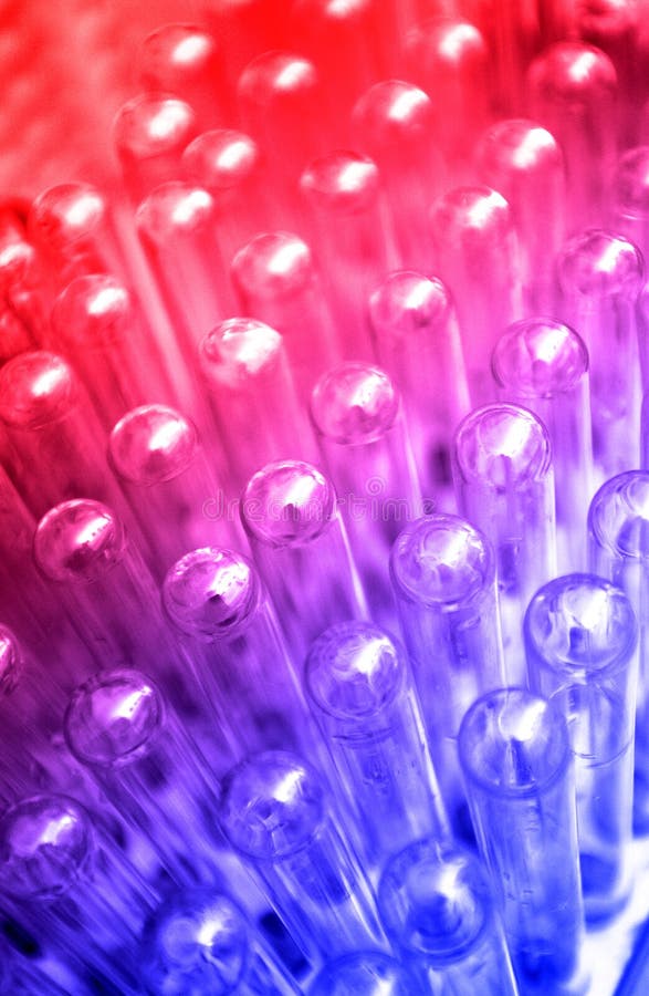 Inverted Test Tubes in a Laboratory Rack Stock Photo - Image of close ...