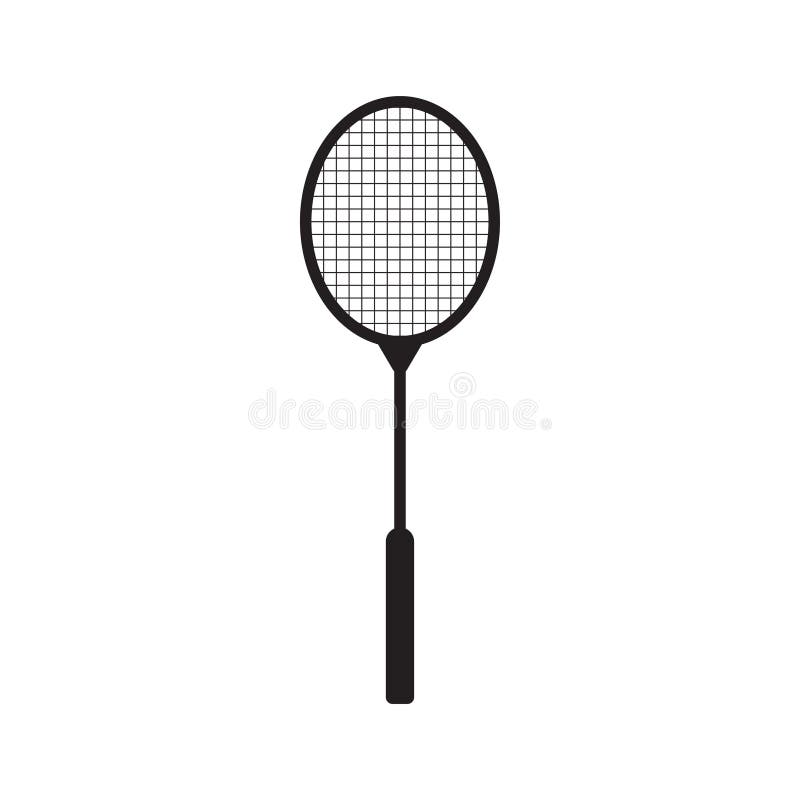 Racket Badminton Symbol Design-Vorlage Vektor Isoliert Vektor Abbildung ...