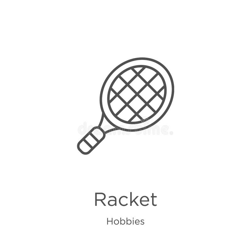 Outline Racket Stock Illustrations – 3,172 Outline Racket Stock ...