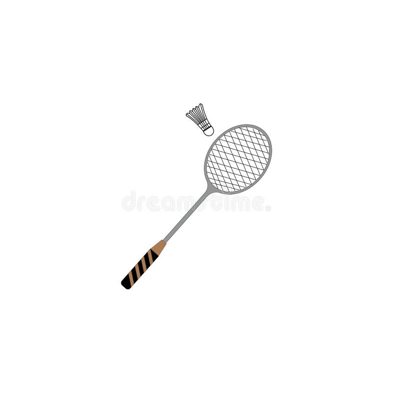 Racket logo icon vector stock vector. Illustration of accessory - 260012677