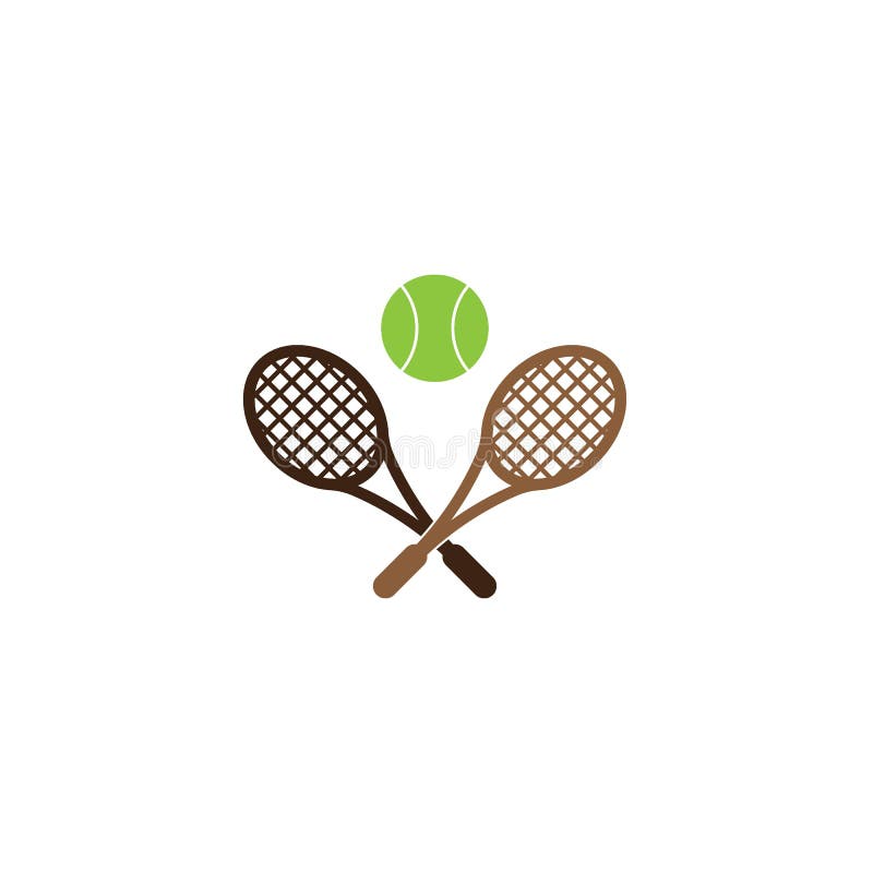 Racket logo stock vector. Illustration of play, simple - 237626369