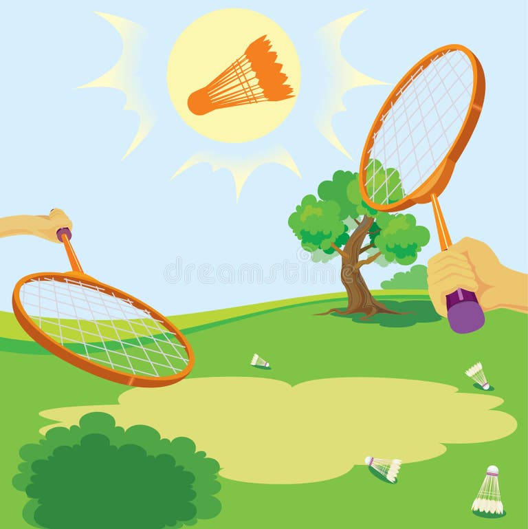 Shuttlecock Stock Illustrations – 13,441 Shuttlecock Stock ...