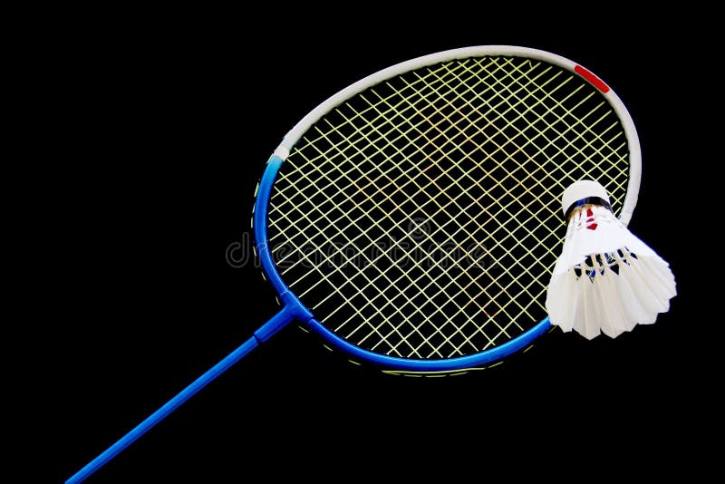 Racket and shuttlecock stock image. Image of singles - 15172085