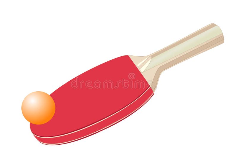 Table Tennis Racket Stock Illustrations – 12,047 Table Tennis Racket ...
