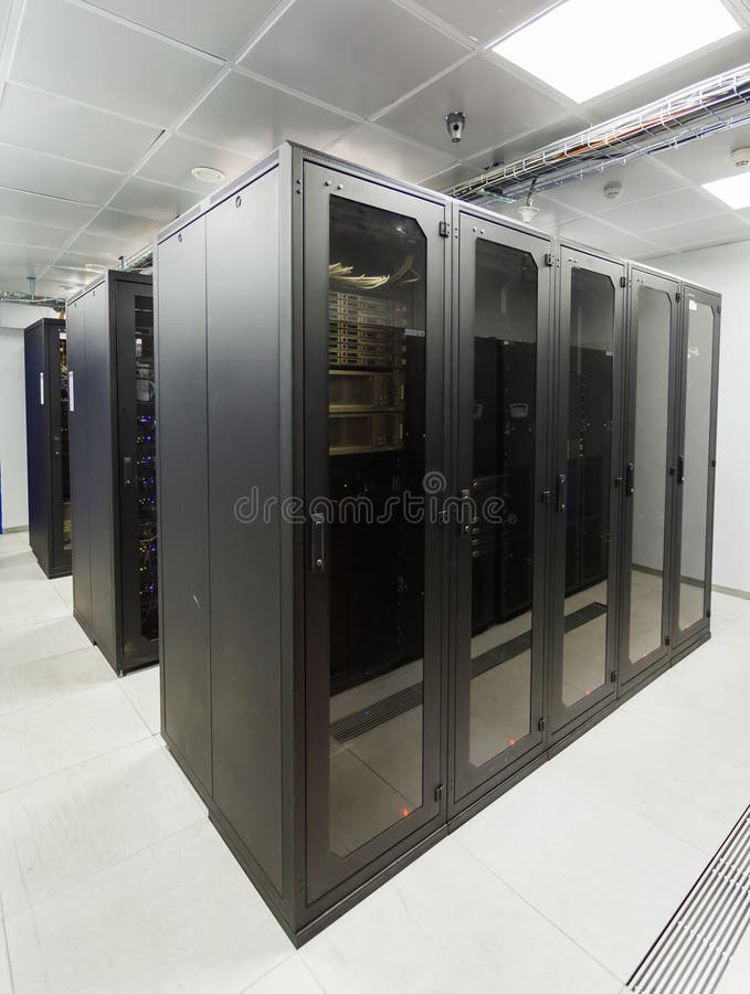 Racks in the data center stock image. Image of rj45, cat5 - 43025337
