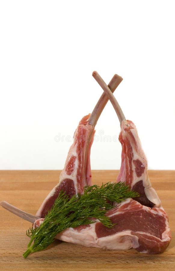 Racks of lamb stock photo. Image of food, vegetable, uncooked - 13793164