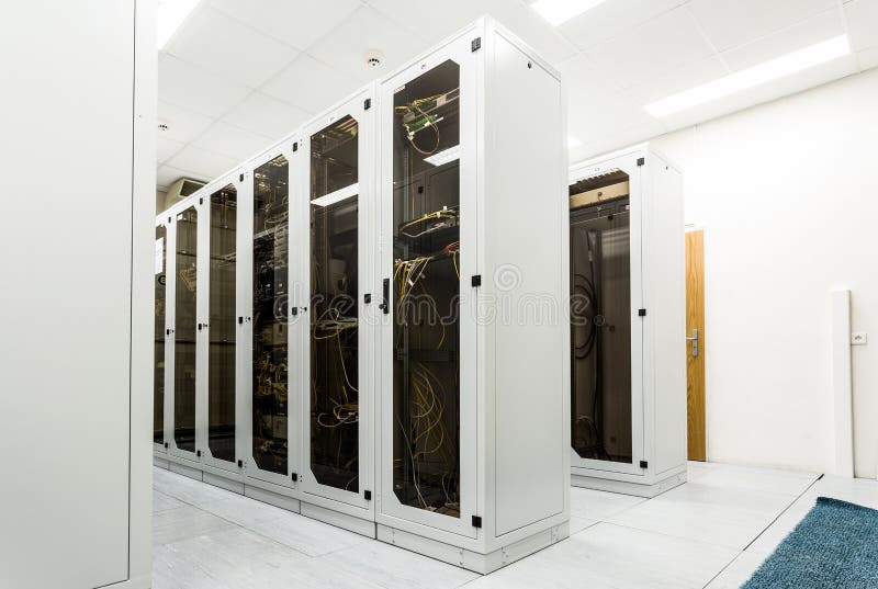 Server room stock photo. Image of equipment, connection - 41798872