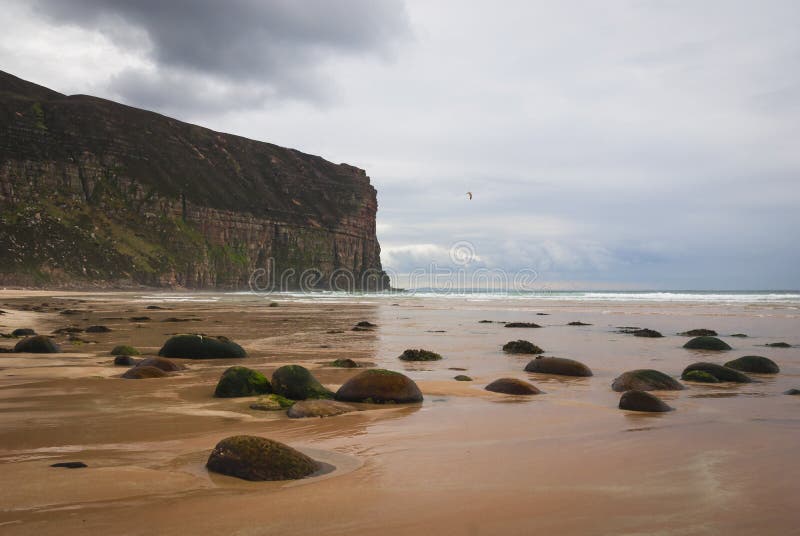 Rackwick Bay In The Island Of Hoy, Orkney Stock Image - Image of hike ...