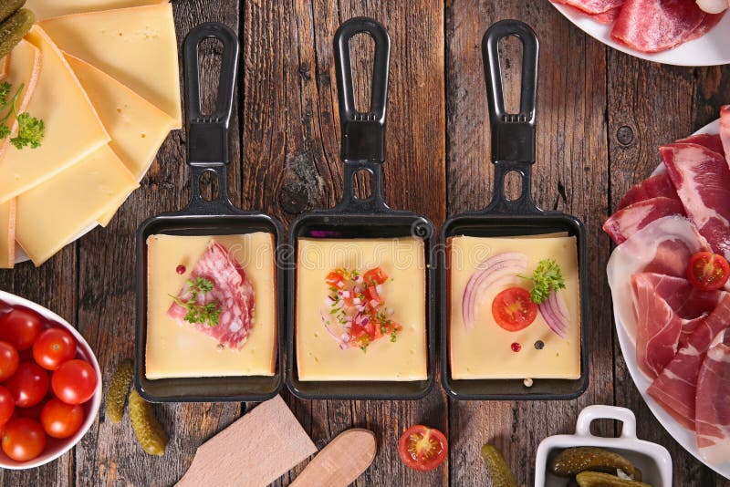 Cheese Raclette in Refining Stock Image - Image of refining, cellar ...
