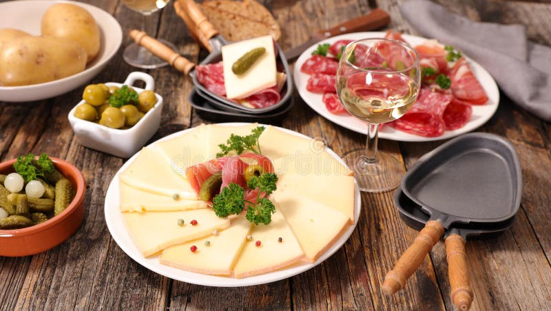 Raclette stock photo. Image of meal, cuisine, ingredient - 79893554
