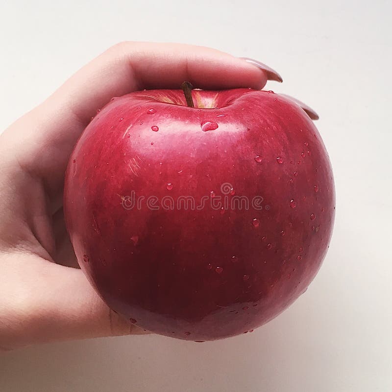 Rad Apple stock image. Image of froot, minimal, radapple - 103439809