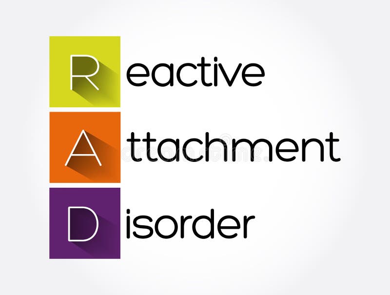 RAD - Reactive Attachment Disorder Acronym, Medical Concept Background ...