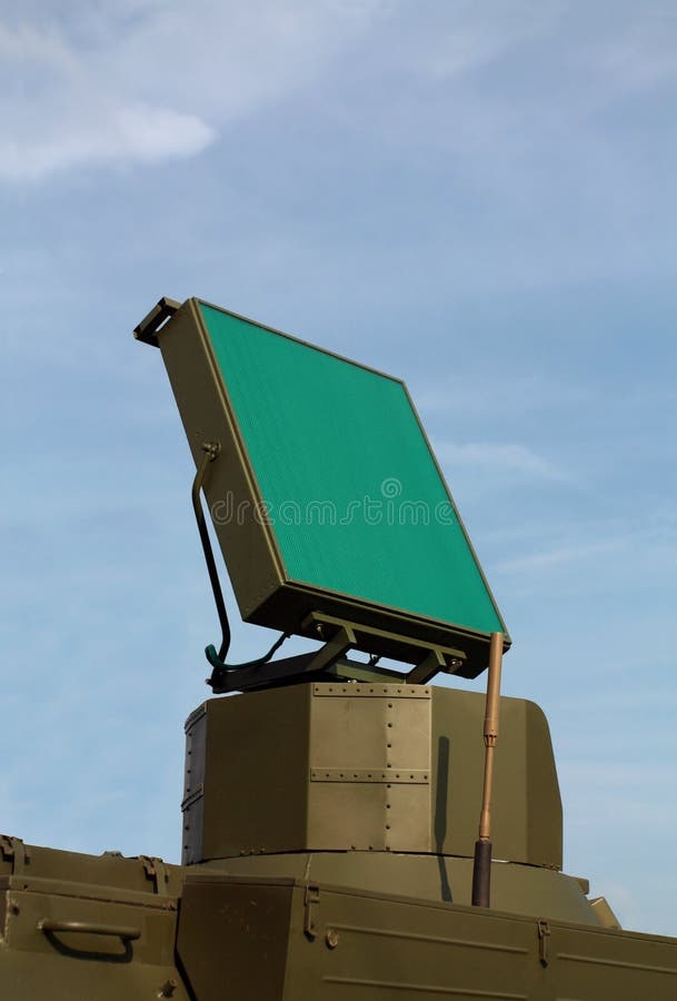 Radar Antenna for Air Defence Stock Image - Image of global, equipment ...