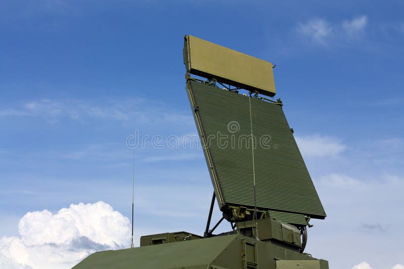 Radar antenna stock image. Image of icon, receiving, communications ...