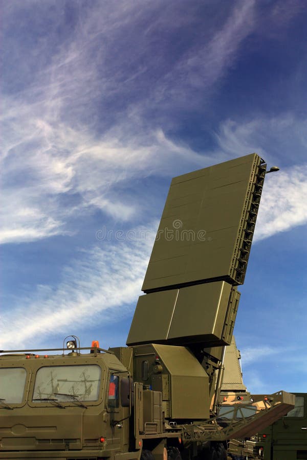 Radar antenna stock photo. Image of modern, data, phased - 34304218