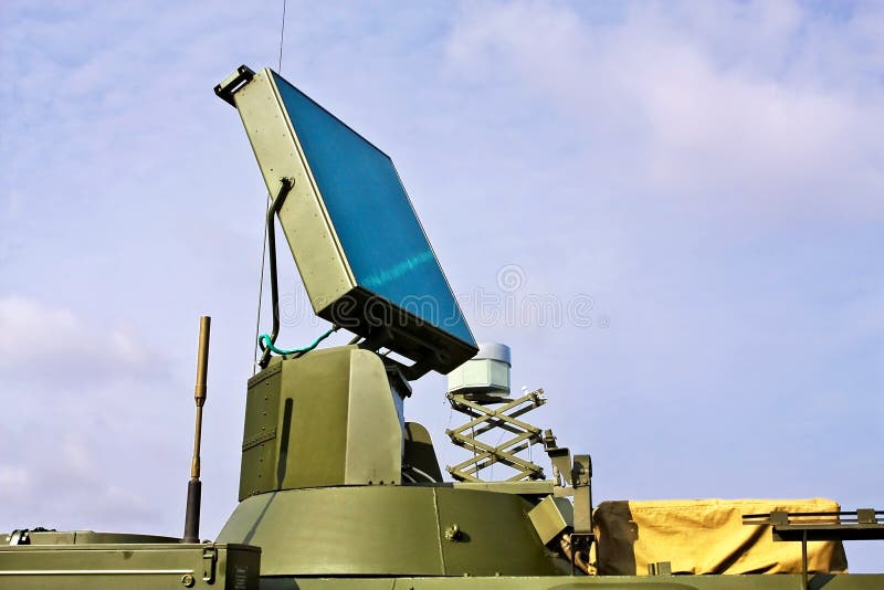 Radar antenna stock image. Image of detection, broadcasting - 27988677
