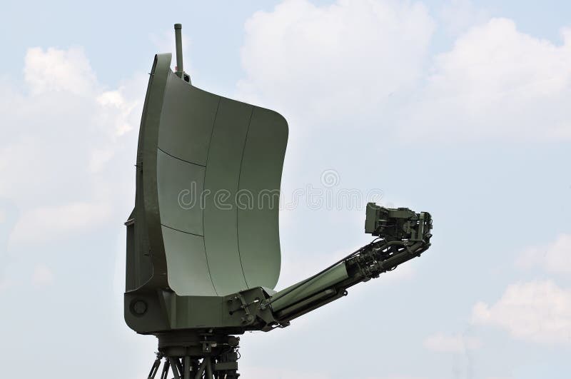 Radar antenna on white stock image. Image of scanning - 240131355