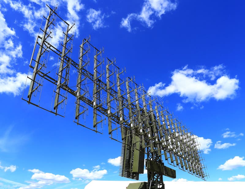 Radar antennas stock image. Image of global, business - 65522027