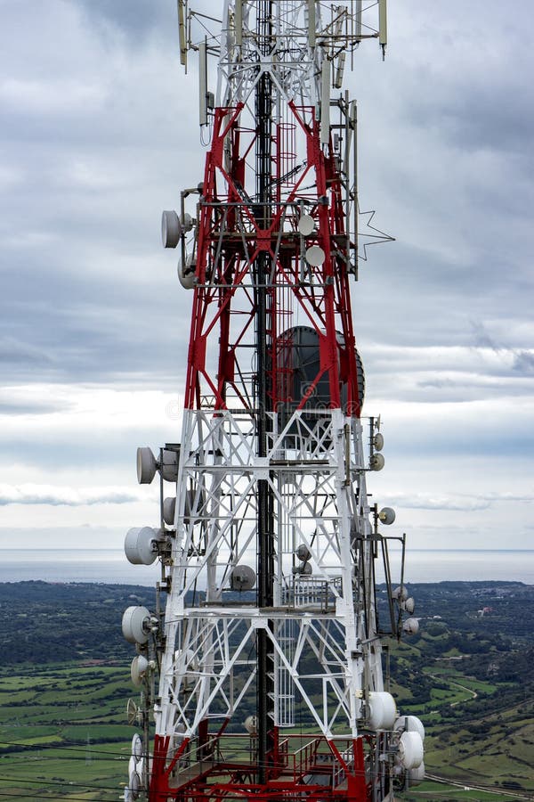 Radar base stock photo. Image of exploration, research - 50580290