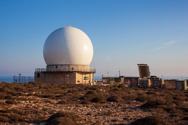 Radar Building stock photo. Image of signal, aerial, antenna - 52067282