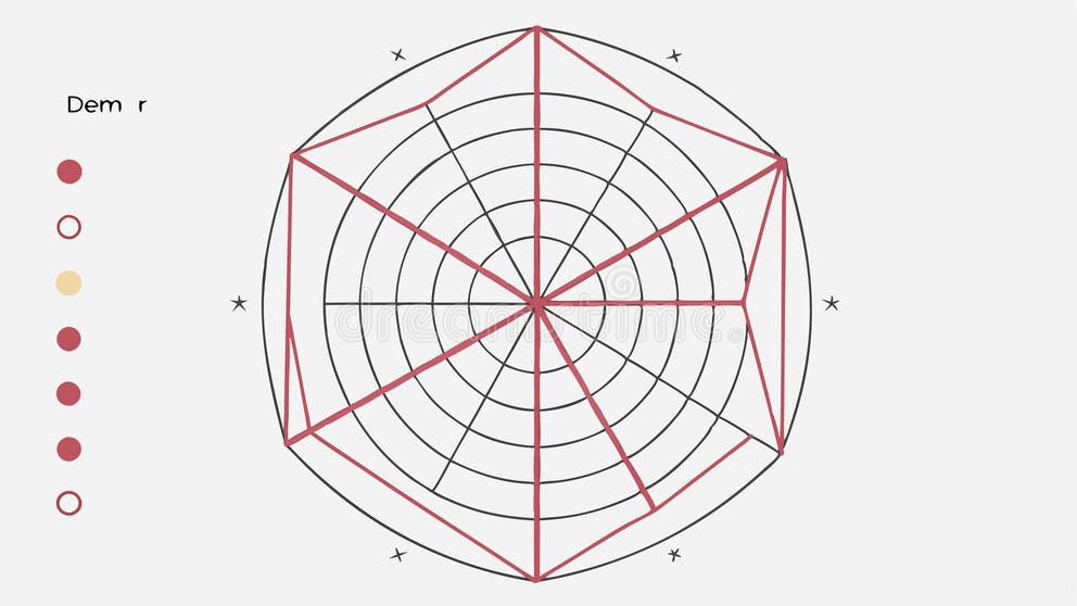 Radar Chart Infographic Data Comparison and Analysis Tool Generative AI ...